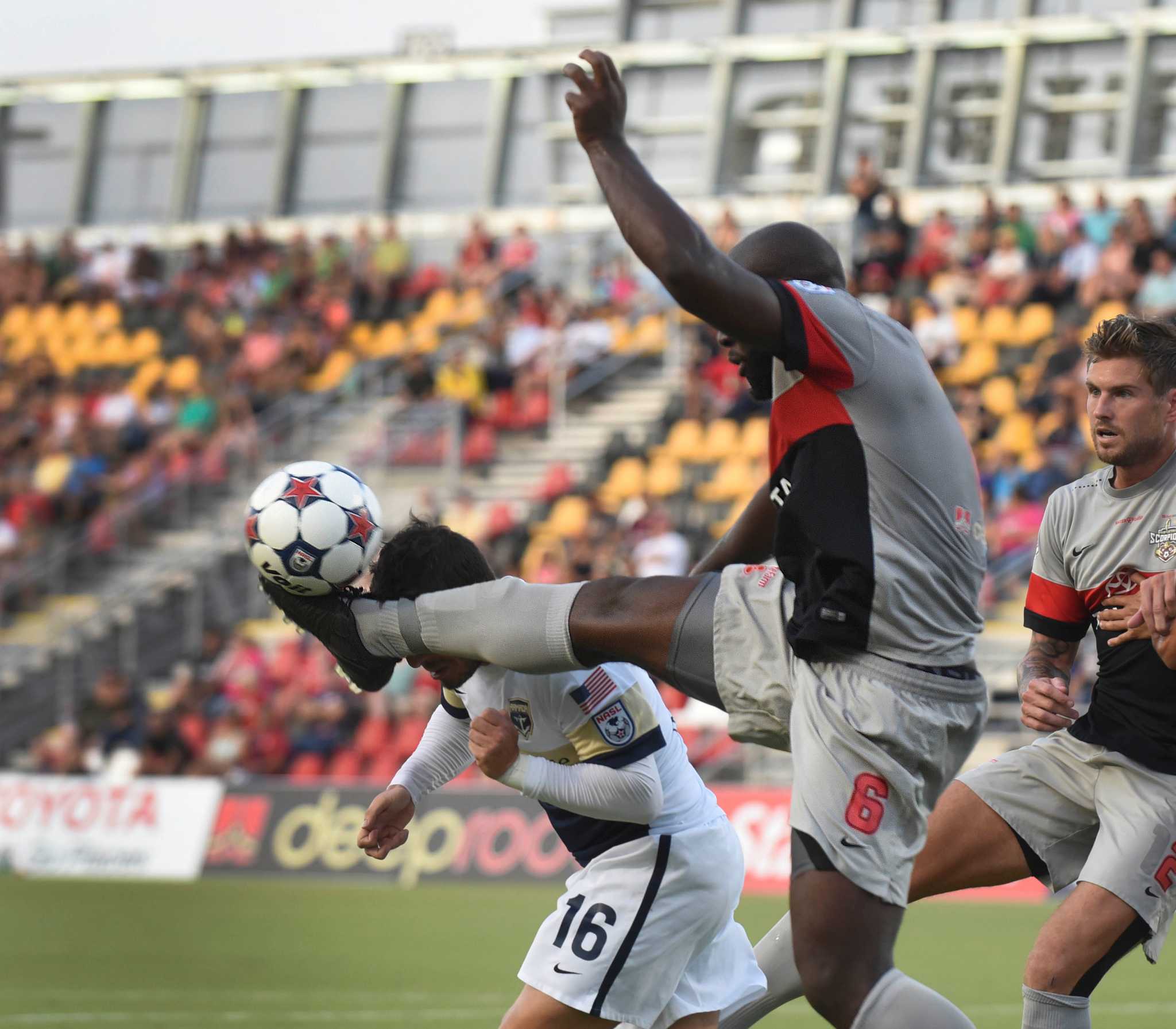 Forbes lights fire, scores winner for Scorpions