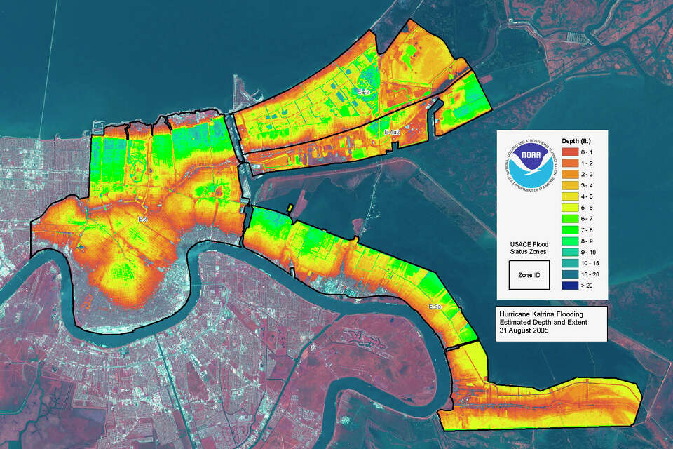 16 maps and charts that show Hurricane Katrina's deadly impact