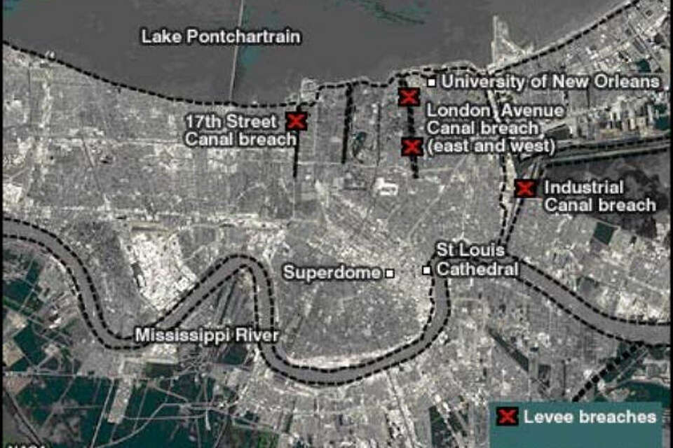 16 maps and charts that show Hurricane Katrina's deadly impact