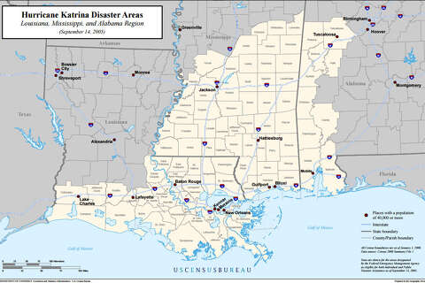 16 maps and charts that show Hurricane Katrina's deadly impact