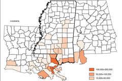16 maps and charts that show Hurricane Katrina's deadly impact