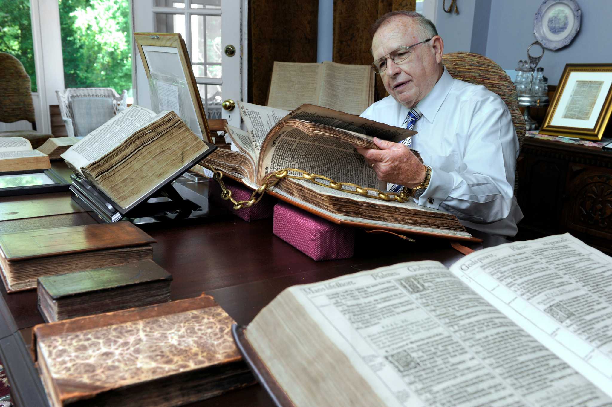 Classic English Bible collection reflects history