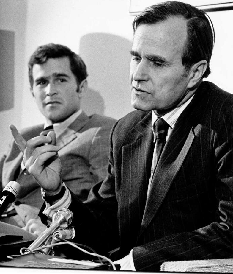 George H.W. Bush and his wife, Barbara, hospitalized in Houston ...