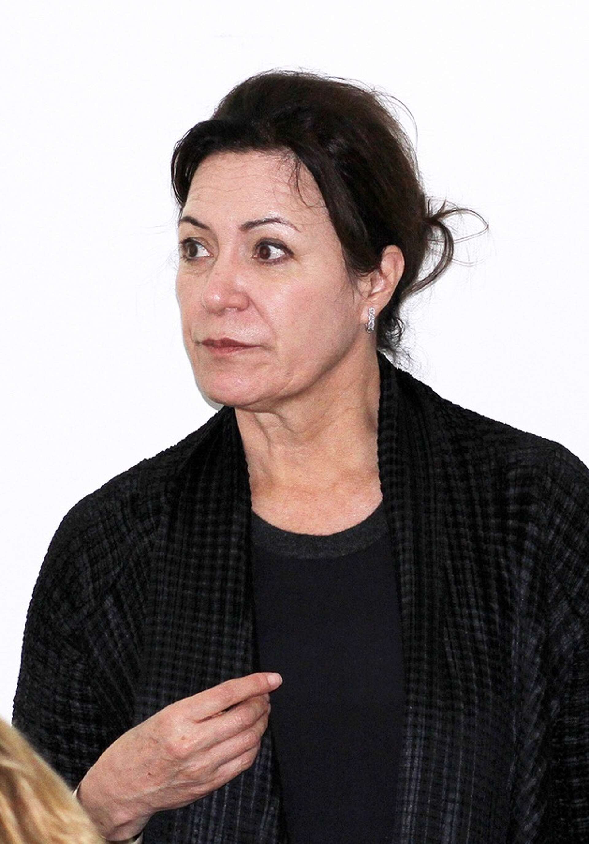 Invisible artist emerges from the background of her works