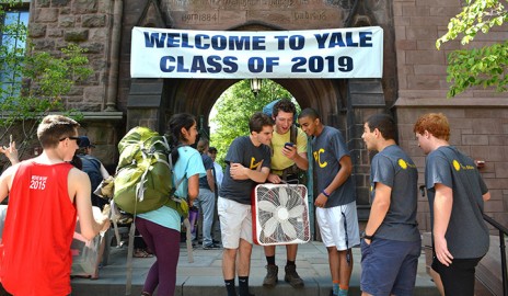 Yale welcomes Class of 2019
