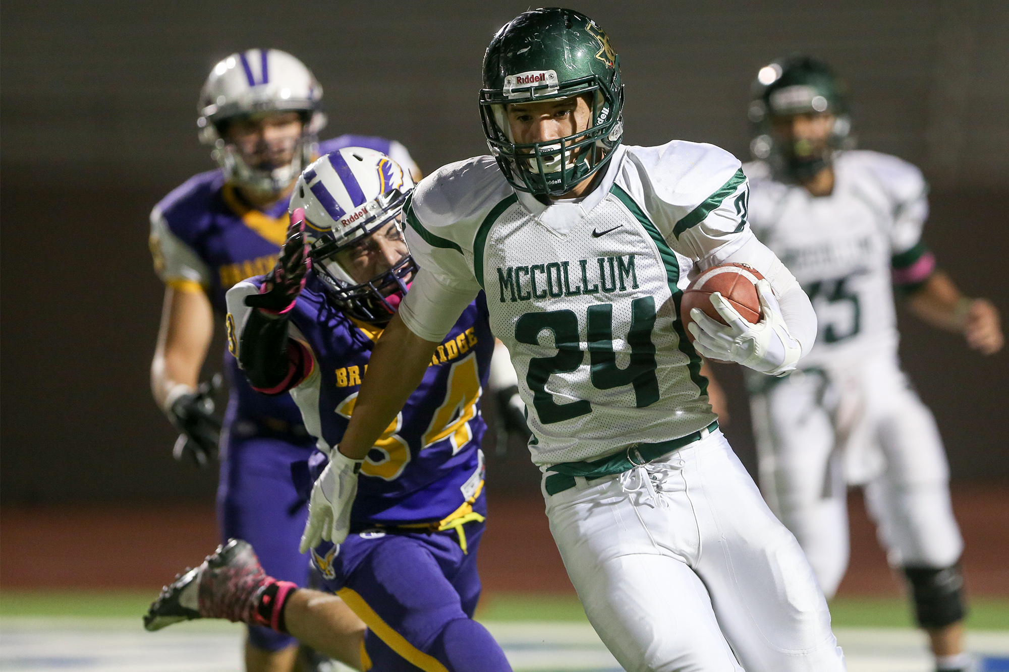 McCollum football has no time to waste