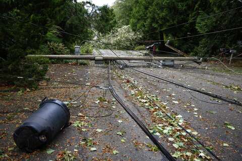 Cleanup underway after powerful, rare windstorm