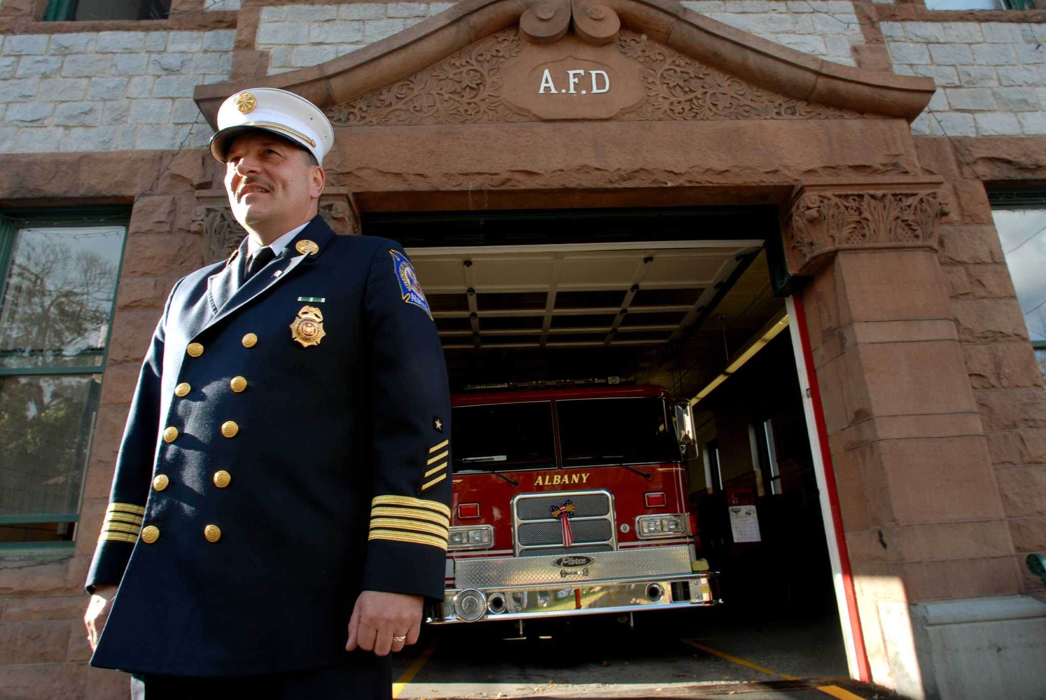 Albany Fire Chief Forezzi's funeral Friday