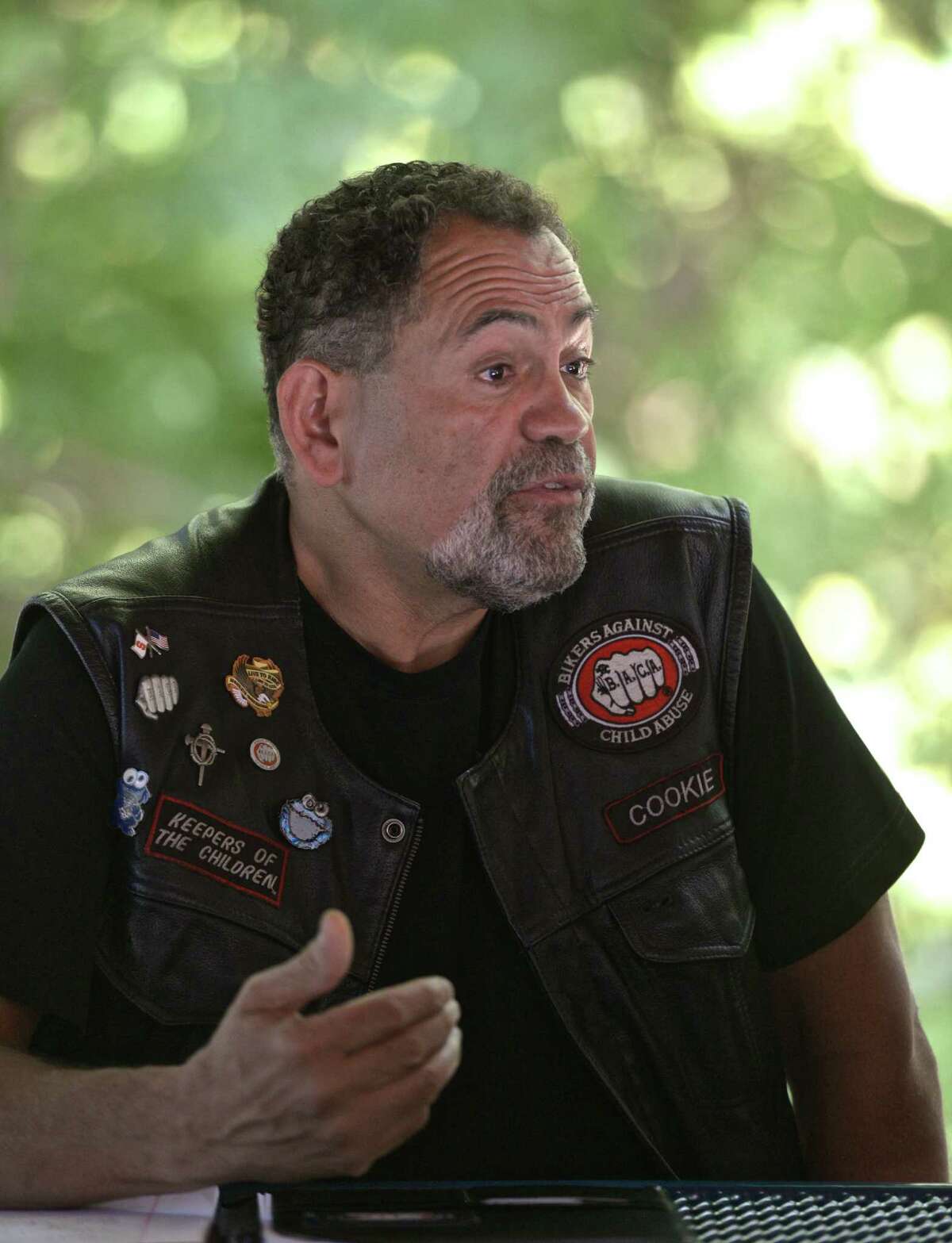 Bikers ride to help abused kids