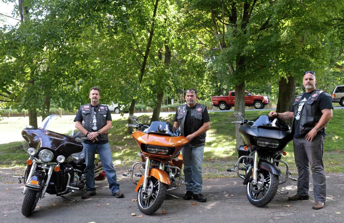 Bikers ride to help abused kids
