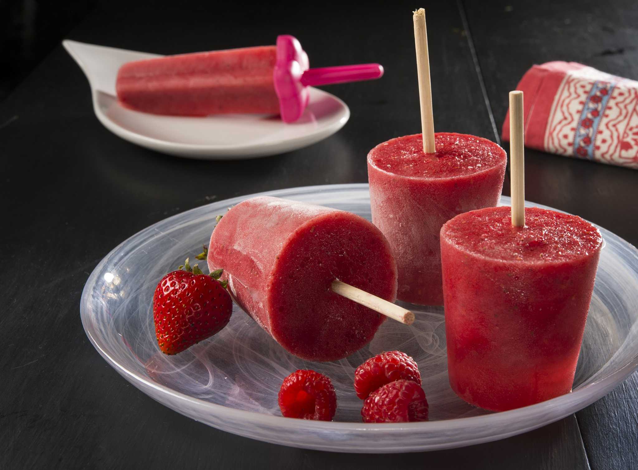 Fresh fruit, green tea combine for frozen treat