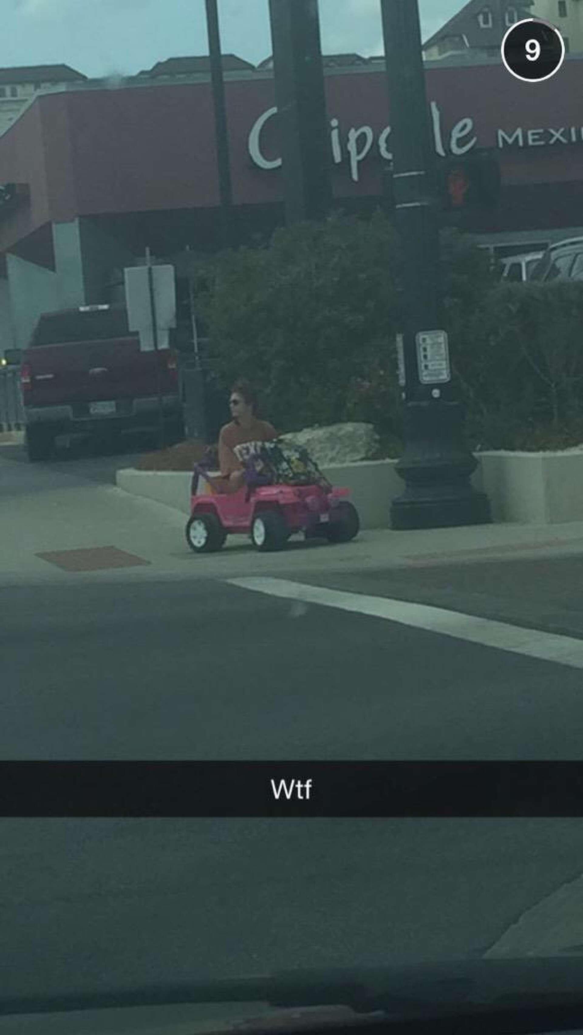 Texas State student rides her Barbie Jeep around campus after DWI ...