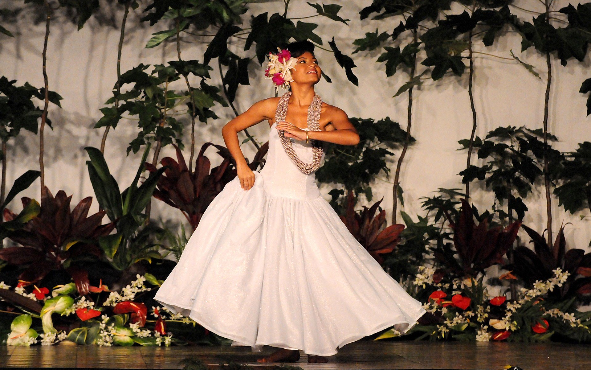 Experience authentic Hawaii in hula shows, annual contest