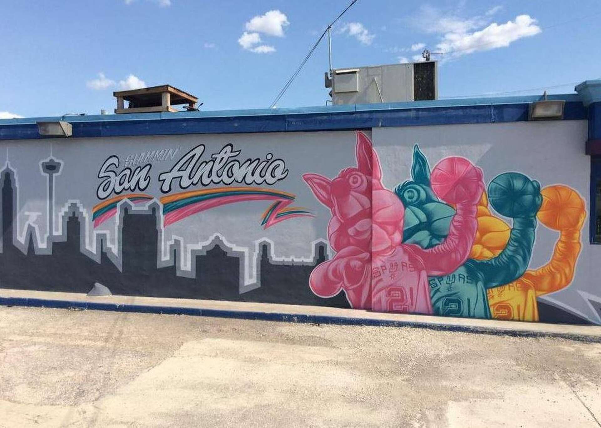 A tour of Spurs murals in San Antonio