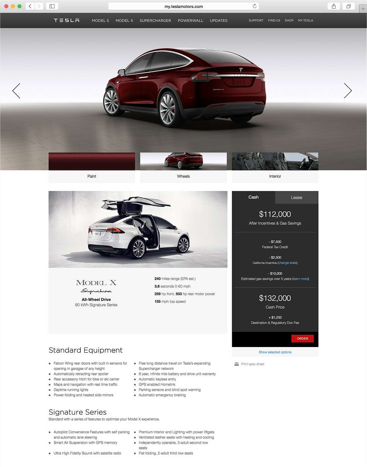 Tesla reveals new photos, new details of Model X SUV