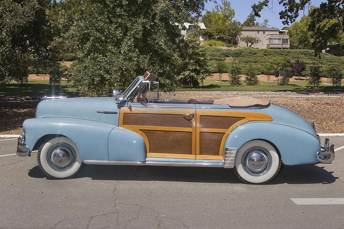 Classic Chevy has warmth of wood