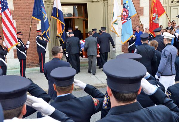Retired fire chief laid to rest