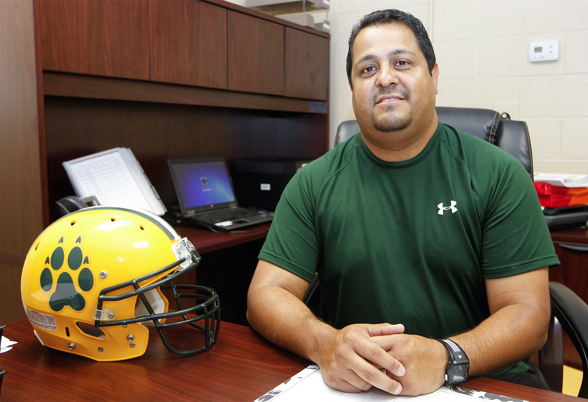 Salas guides Holmes football through some tough times