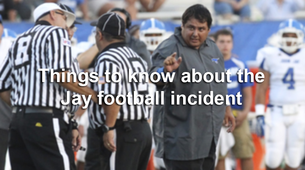 Jay football players said coach gave order to attack official on the field