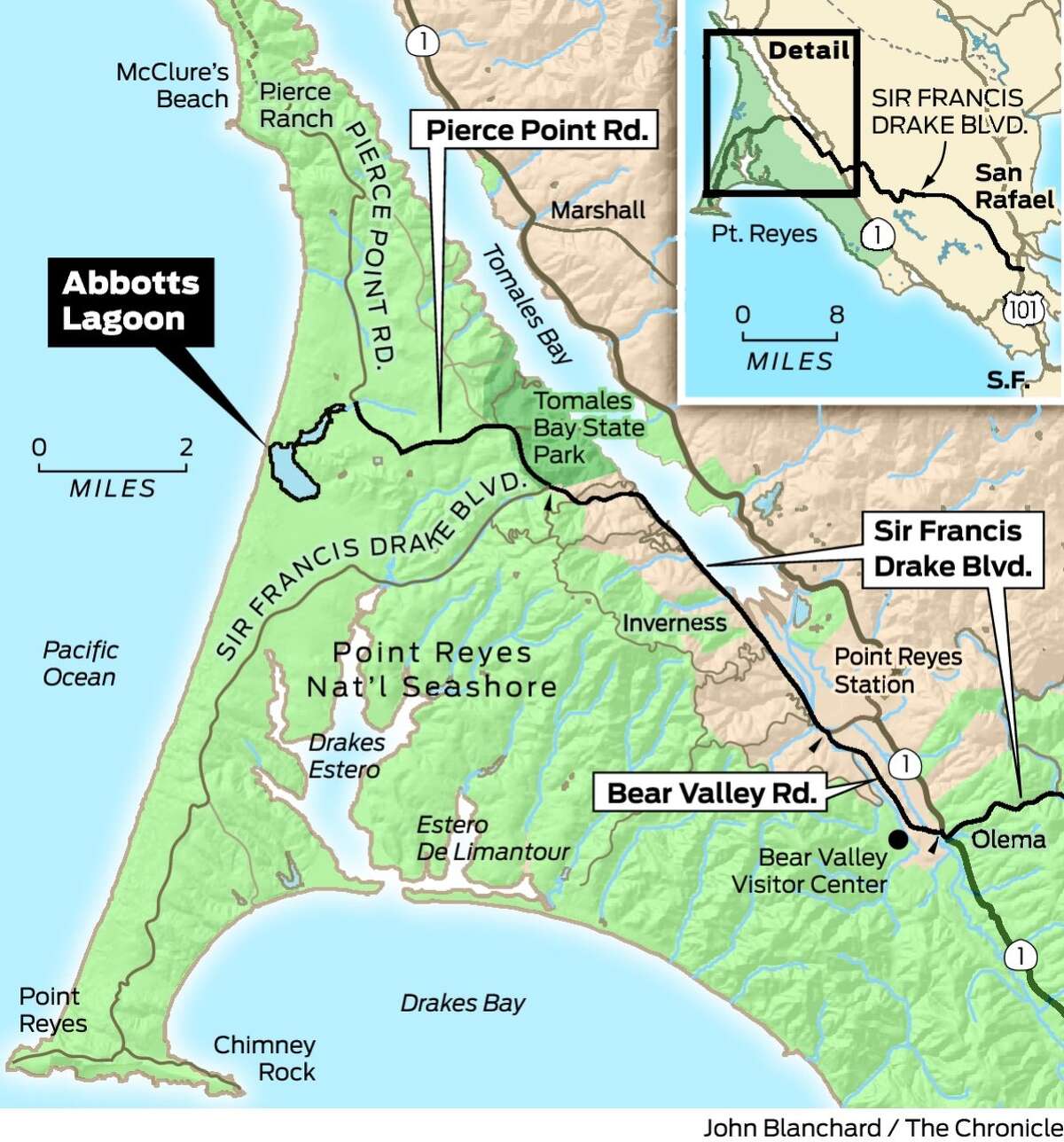 Sunday Drive: Abbotts Lagoon