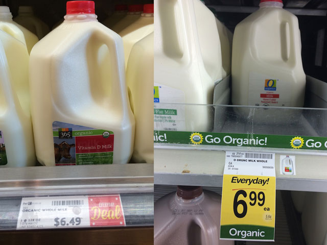 Whole Foods vs. Safeway: A price comparison of popular grocery items