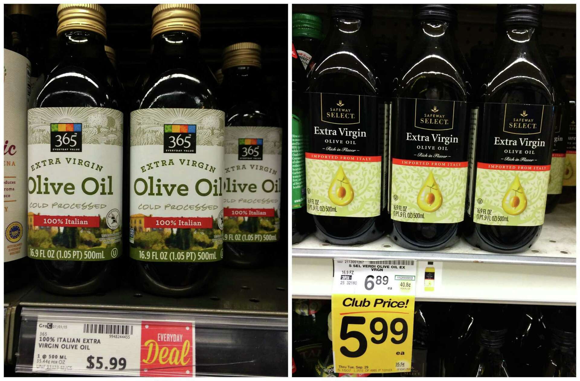 Whole Foods vs. Safeway: A price comparison of popular grocery items