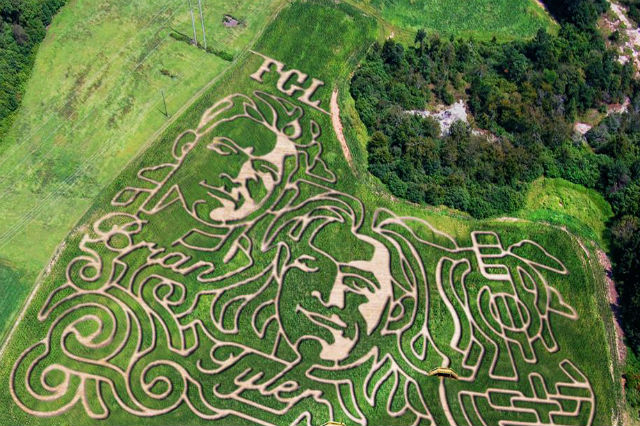 Georgia corn maze honors late American sniper Chris Kyle