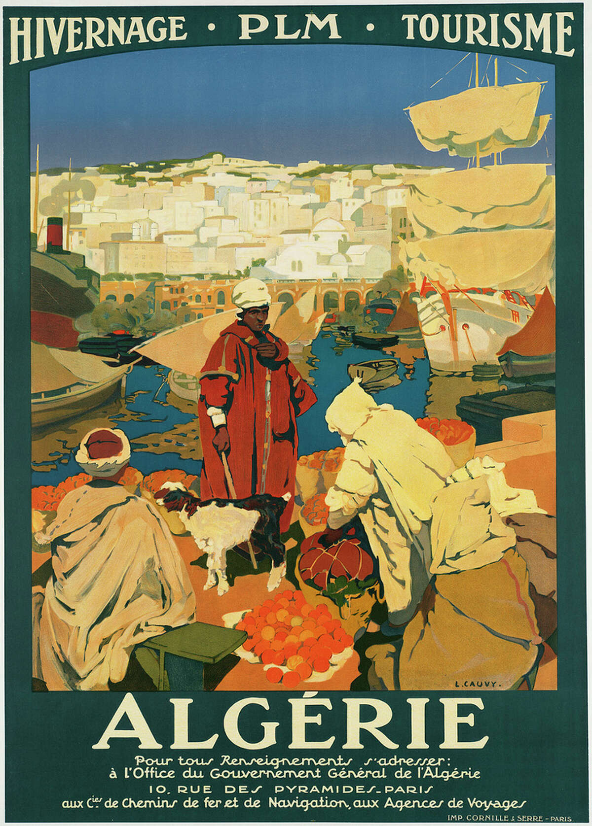 Be an armchair traveler with these vintage travel posters