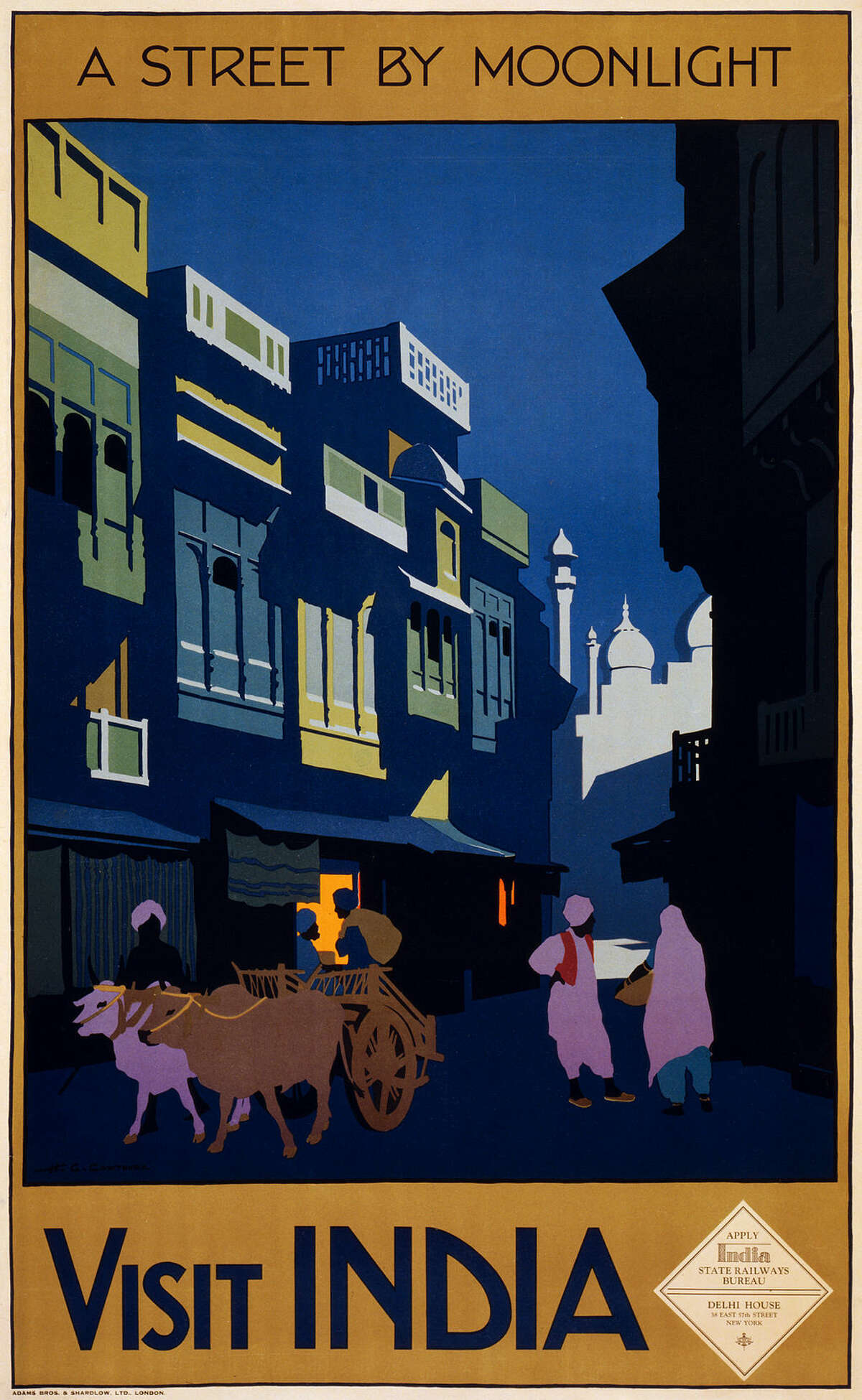 Be an armchair traveler with these vintage travel posters