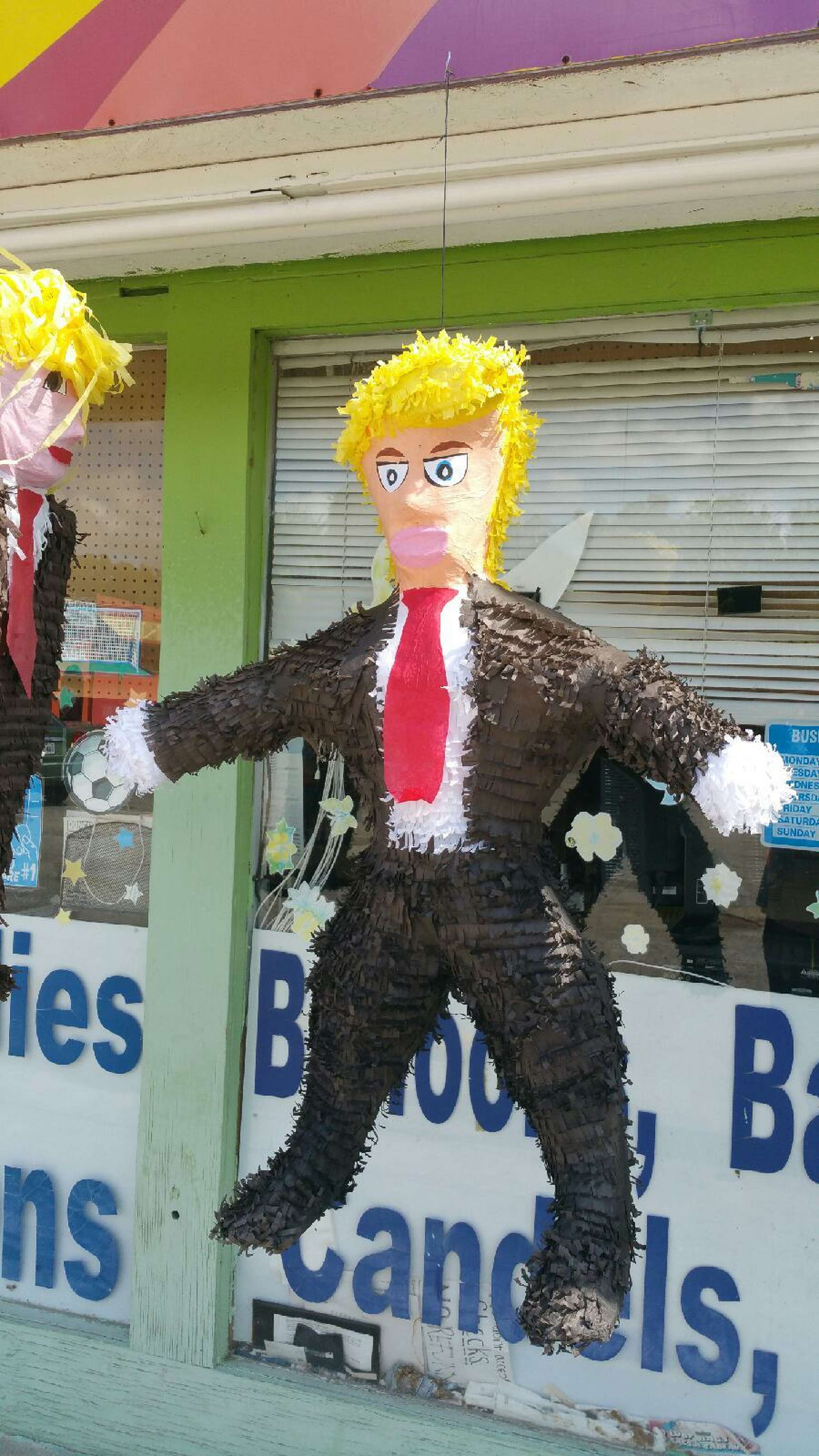 Class up your bash with a Trump piñata