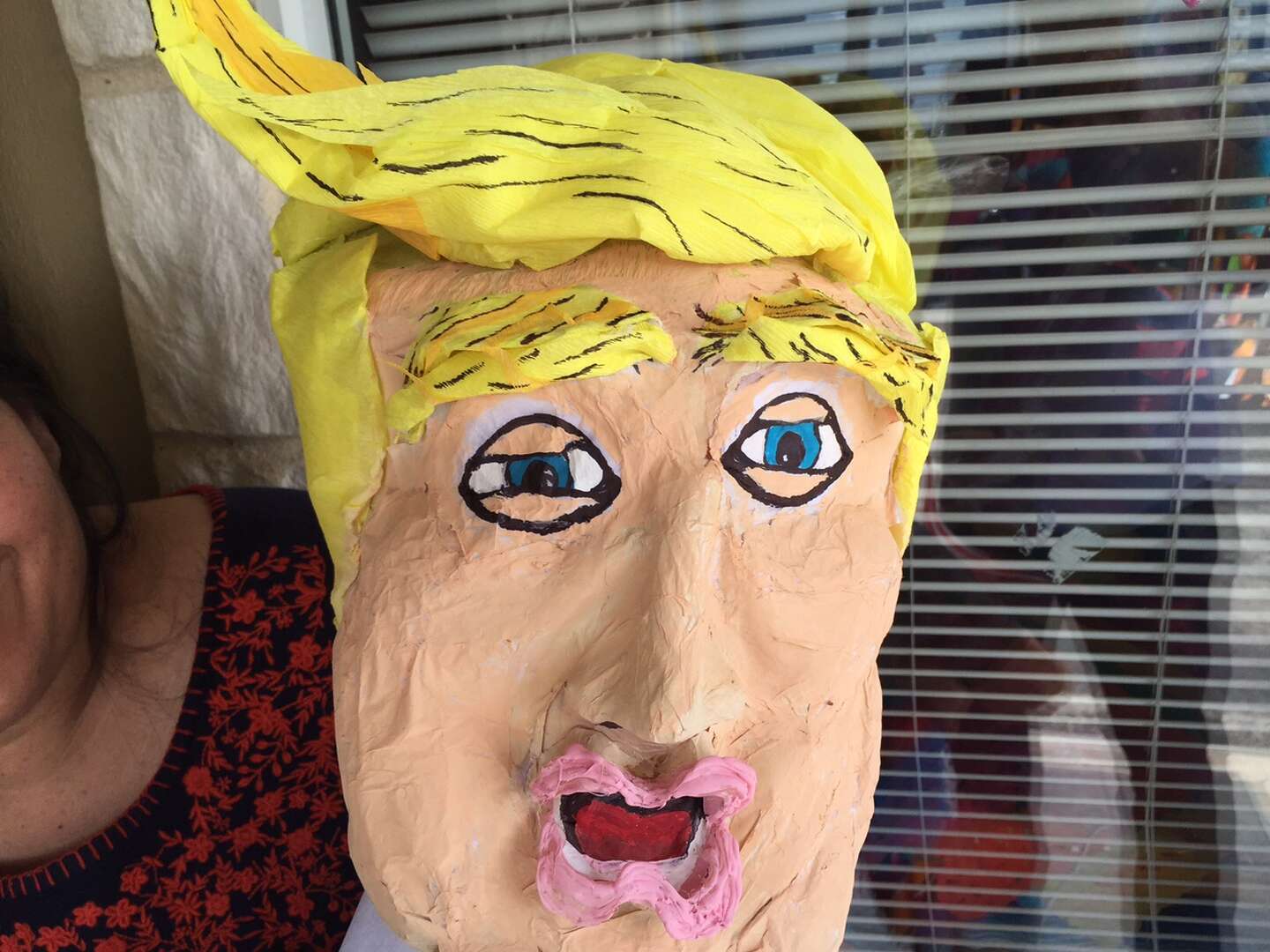 Class up your bash with a Trump piñata