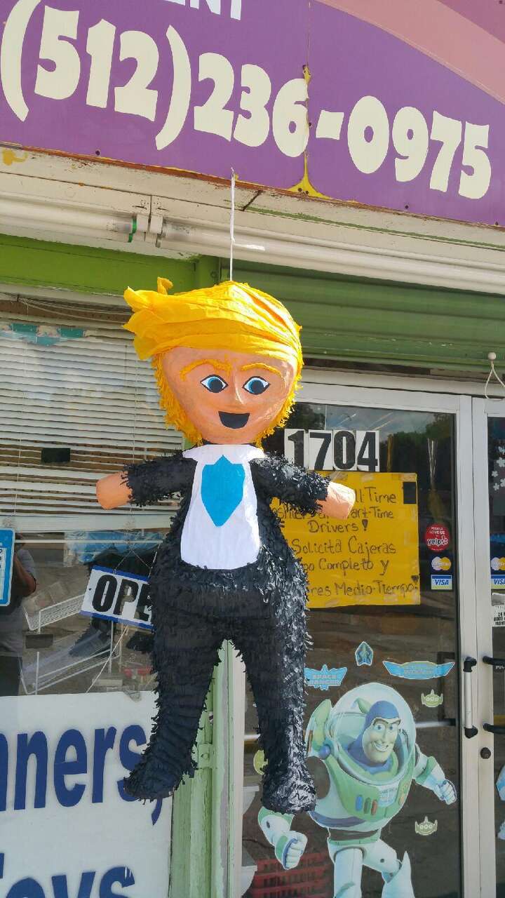 Donald Trump piñatas are huge