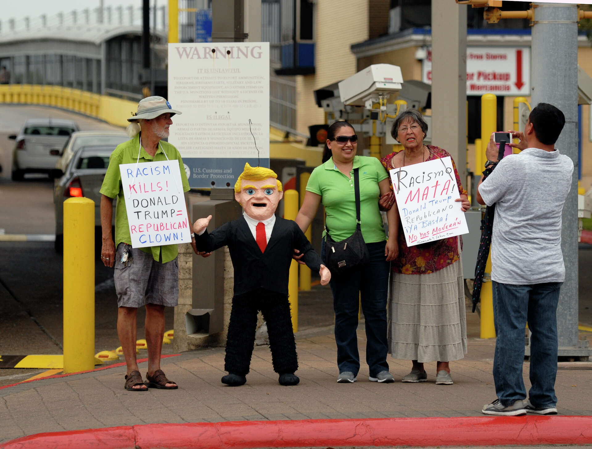 Class up your bash with a Trump piñata