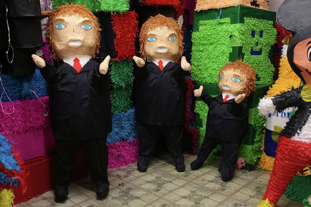 Class up your bash with a Trump piñata