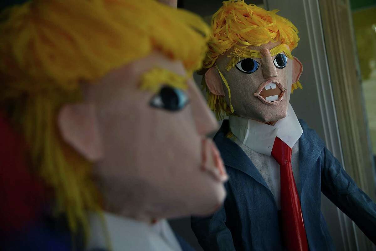 Class up your bash with a Trump piñata