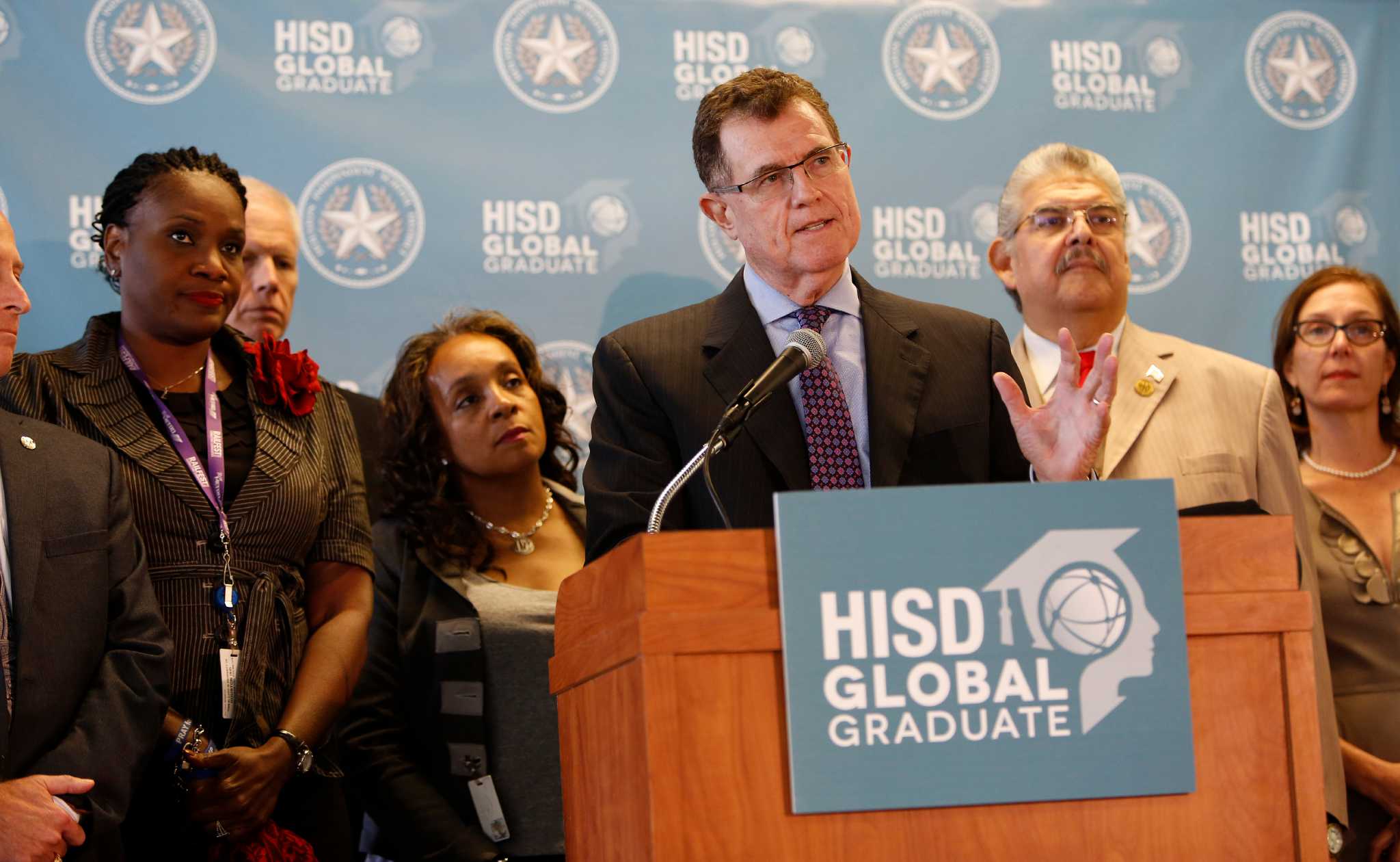 HISD Superintendent Grier announces surprise departure