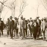 Photographs from the 1900s depict bloodshed on the Texas border during ...