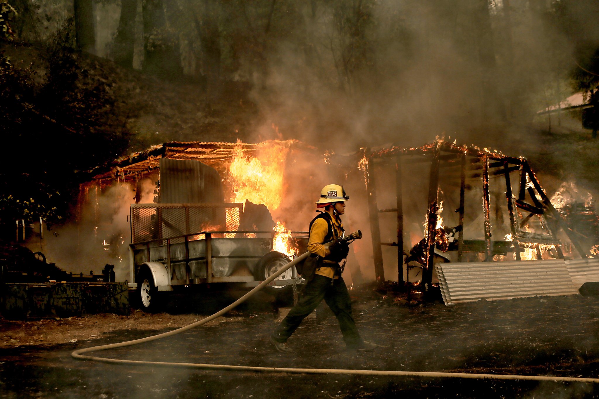 Butte Fire forces evacuations in Amador, Calaveras counties