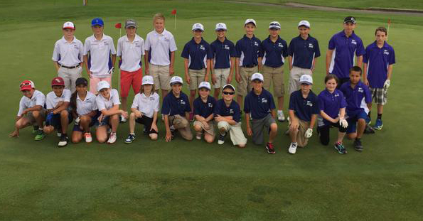 Junior golfers take to the links