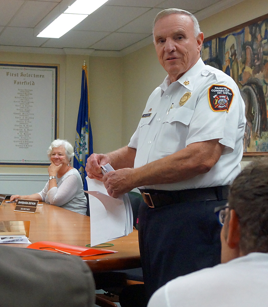 Final salute: Felner bows out after 55 years with Fire Department