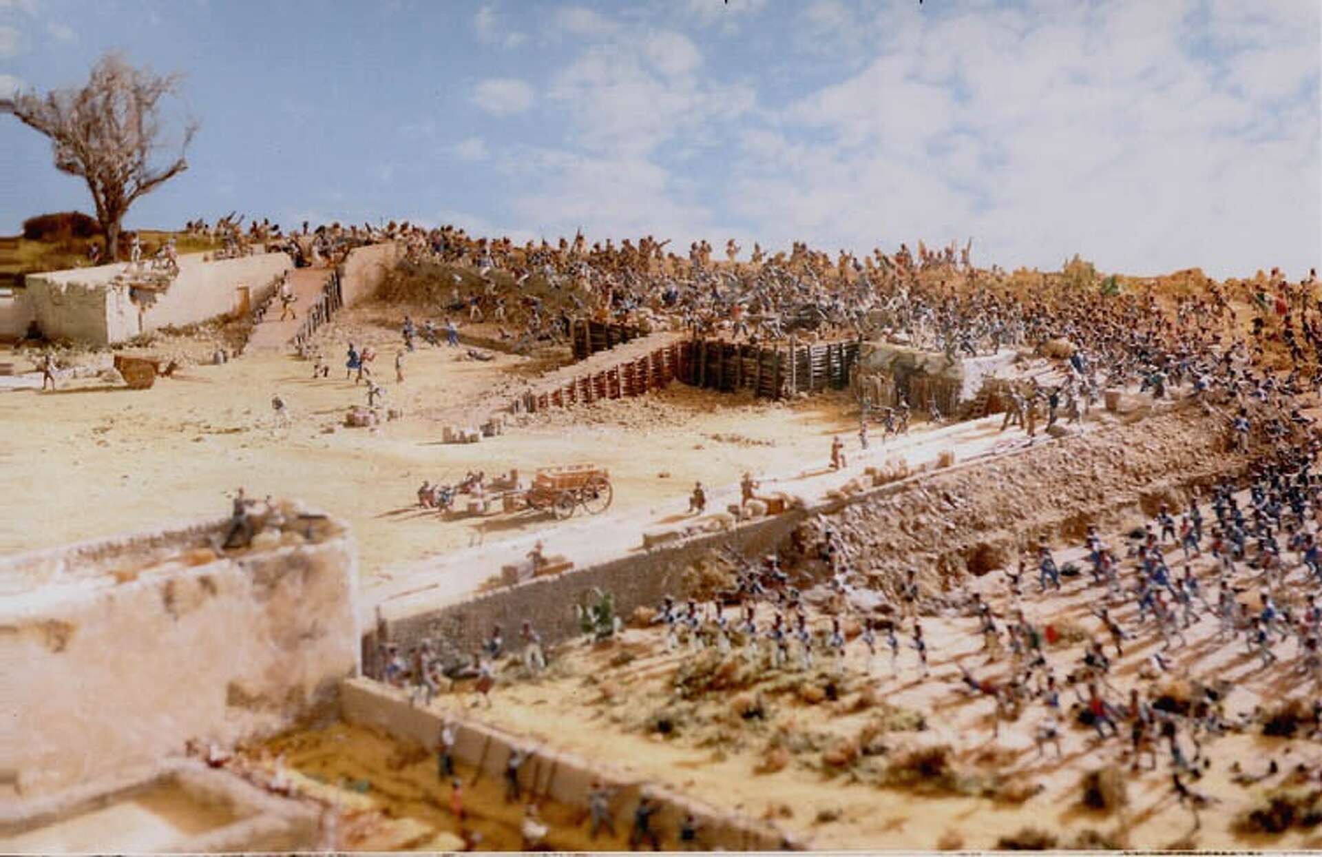 ‘Museum scale’ Alamo diorama is 1,800 miles away