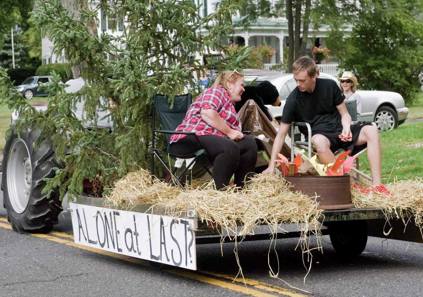 Bridgewater’s Tractor Parade rolls along