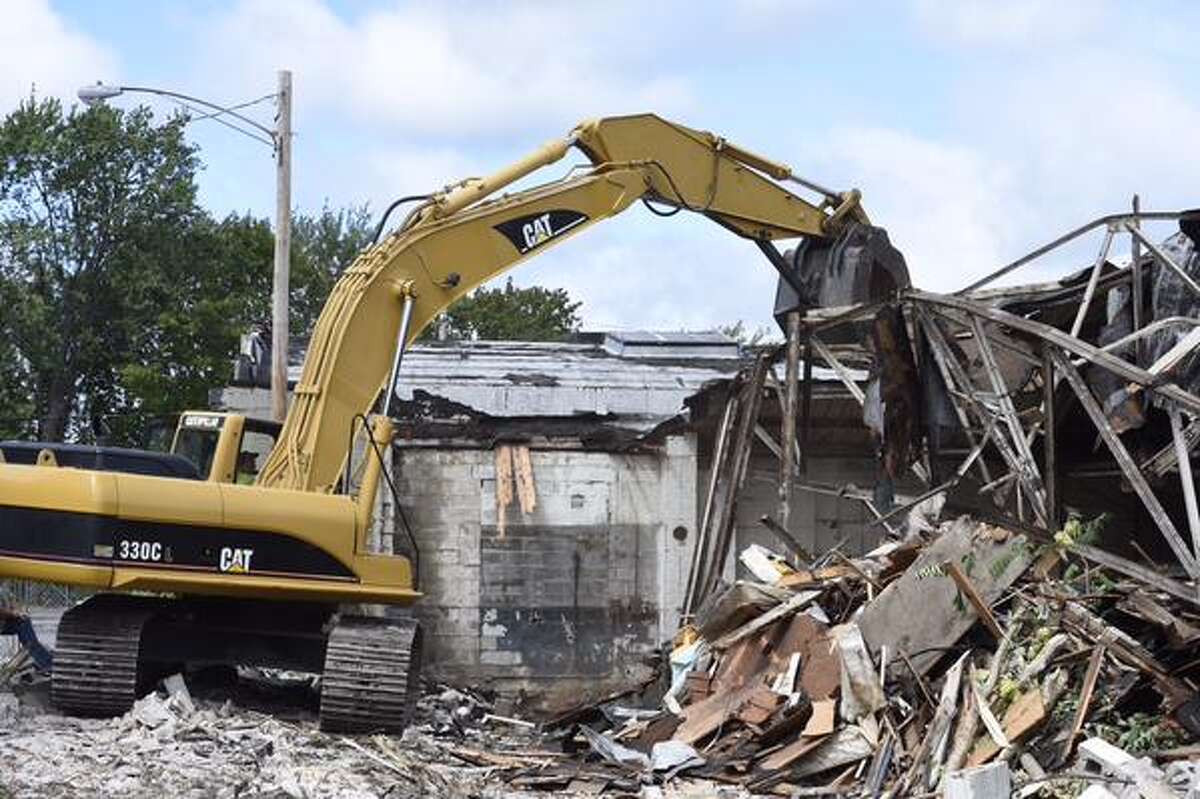 Schenectady takes down another building