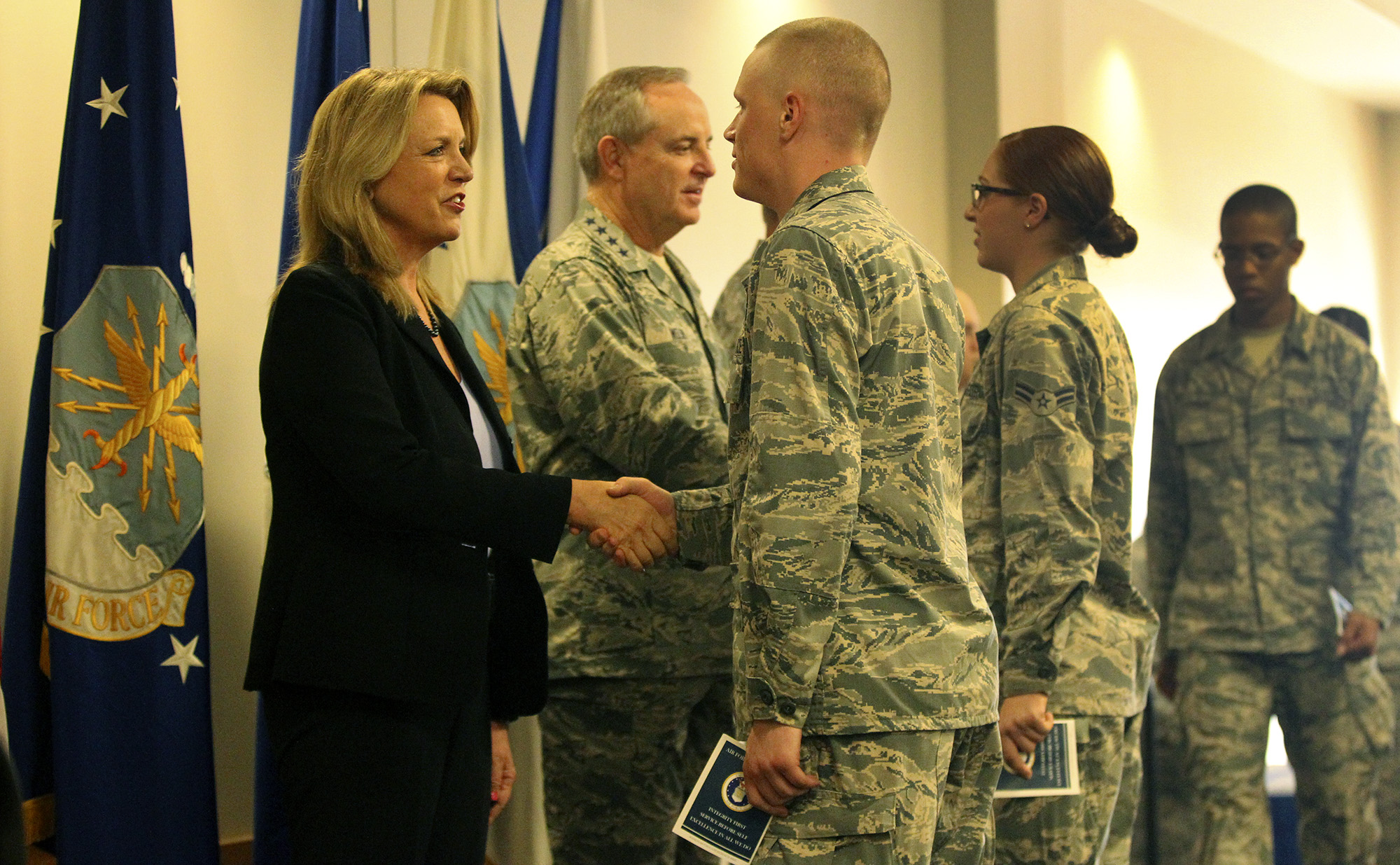 At Lackland, core values course is basic