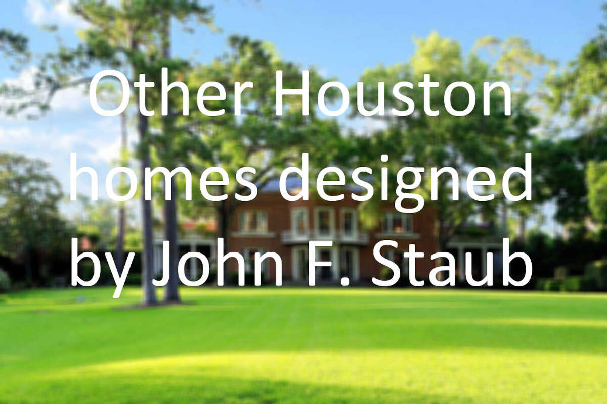 Historic John F. Staub River Oaks mansion renovated by designer Bruce Budd