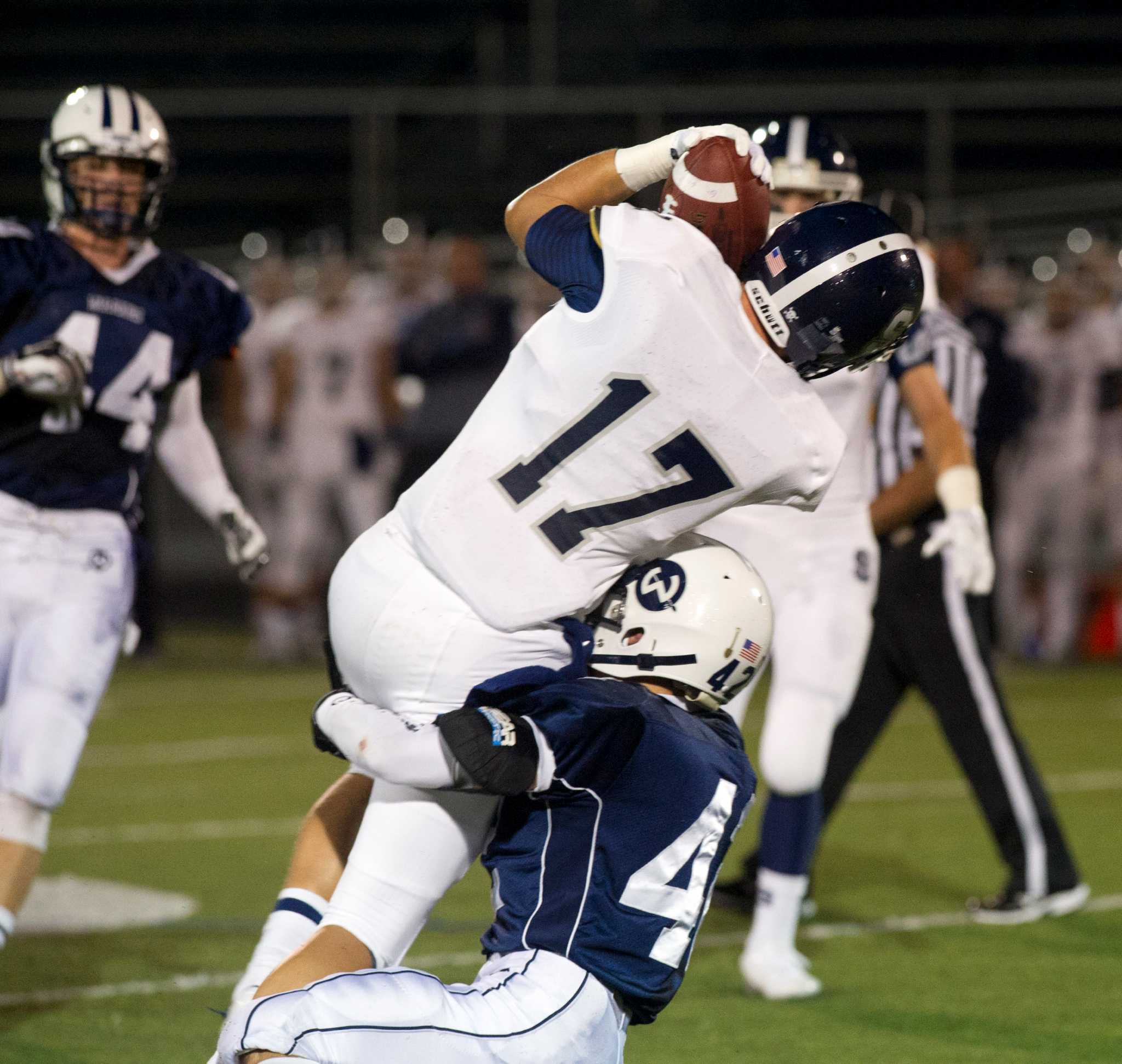 Tricarico, Fitton give Staples strong kicking game