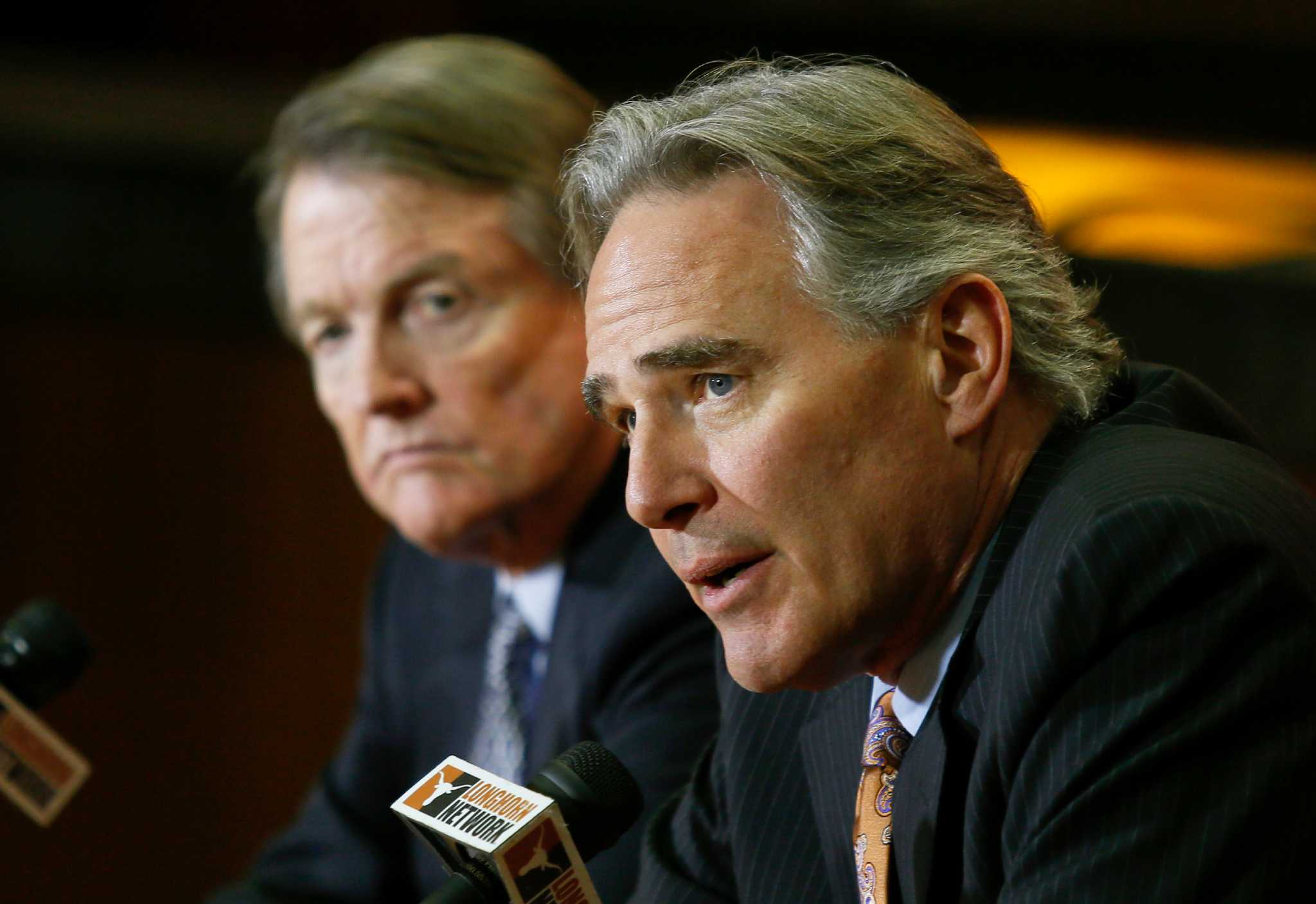 Patterson out as Texas athletic director