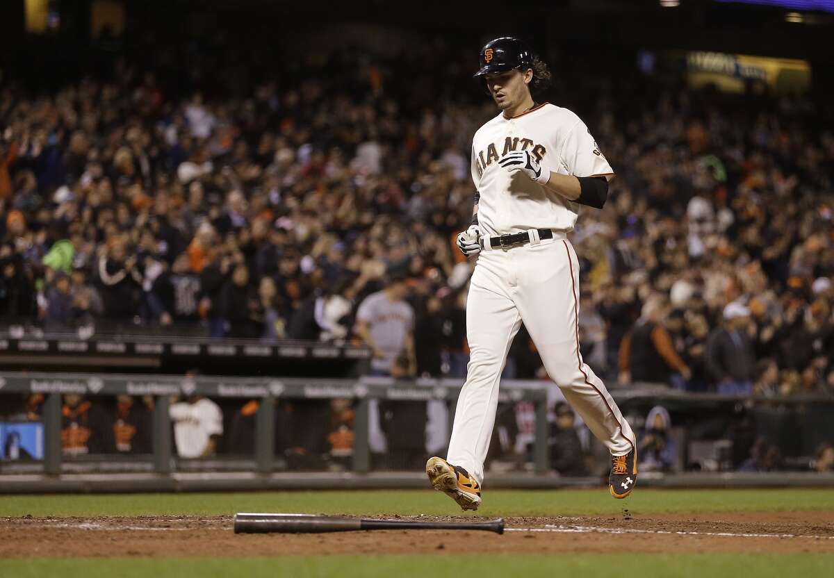 Jarrett Parker earns a start for Giants