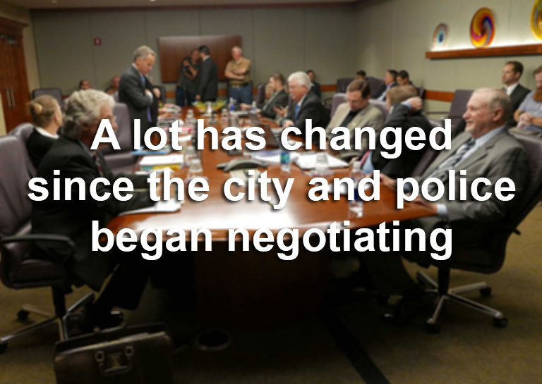 City/police contract negotiations dead