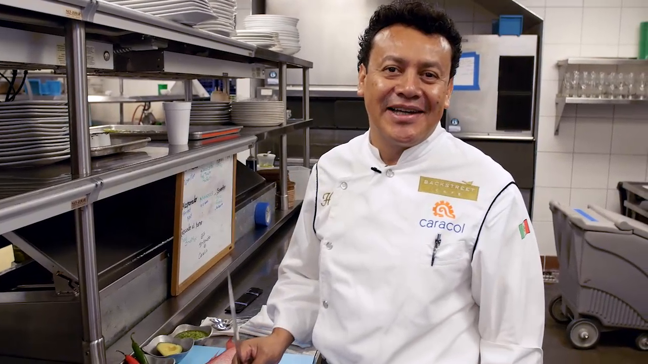 Video: Hugo Ortega of Hugo's shows how to make ceviche